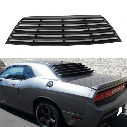 2008 - 24 Dodge Challenger Rear Window Louvers - Next-Gen Speed