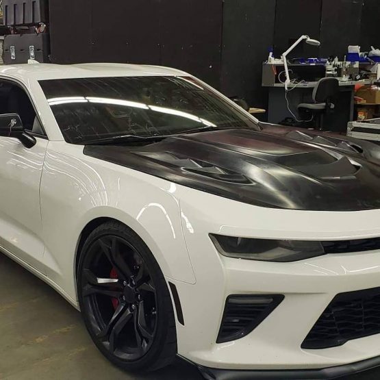 2016 - 24 Camaro iROC-Z ZR1 Style Hood with Louvers - Next-Gen Speed
