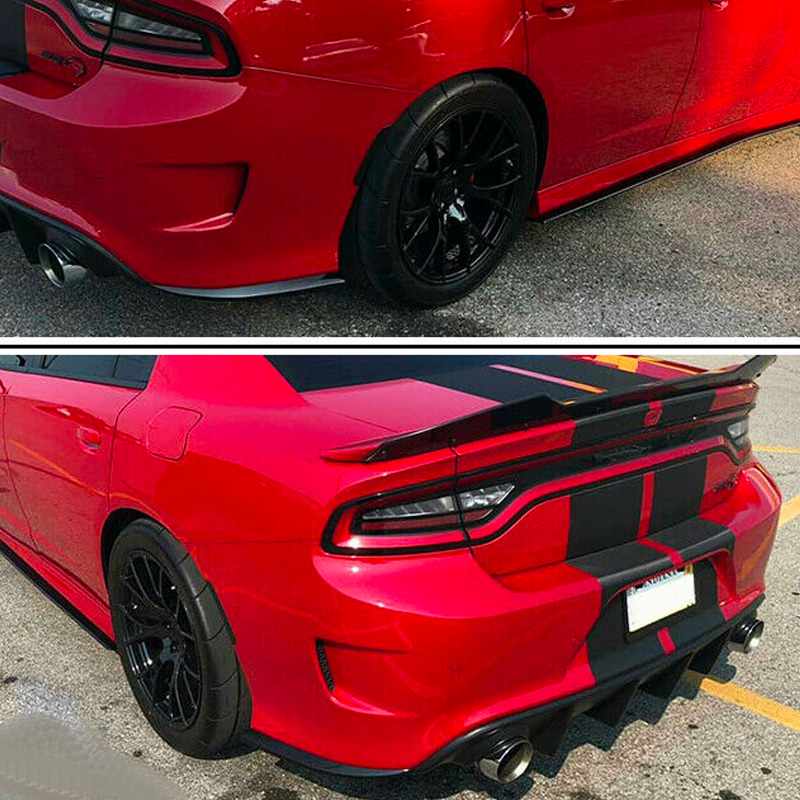 2015 - 24 Dodge Charger SRT Rear Diffuser Extensions Aprons - Next-Gen ...