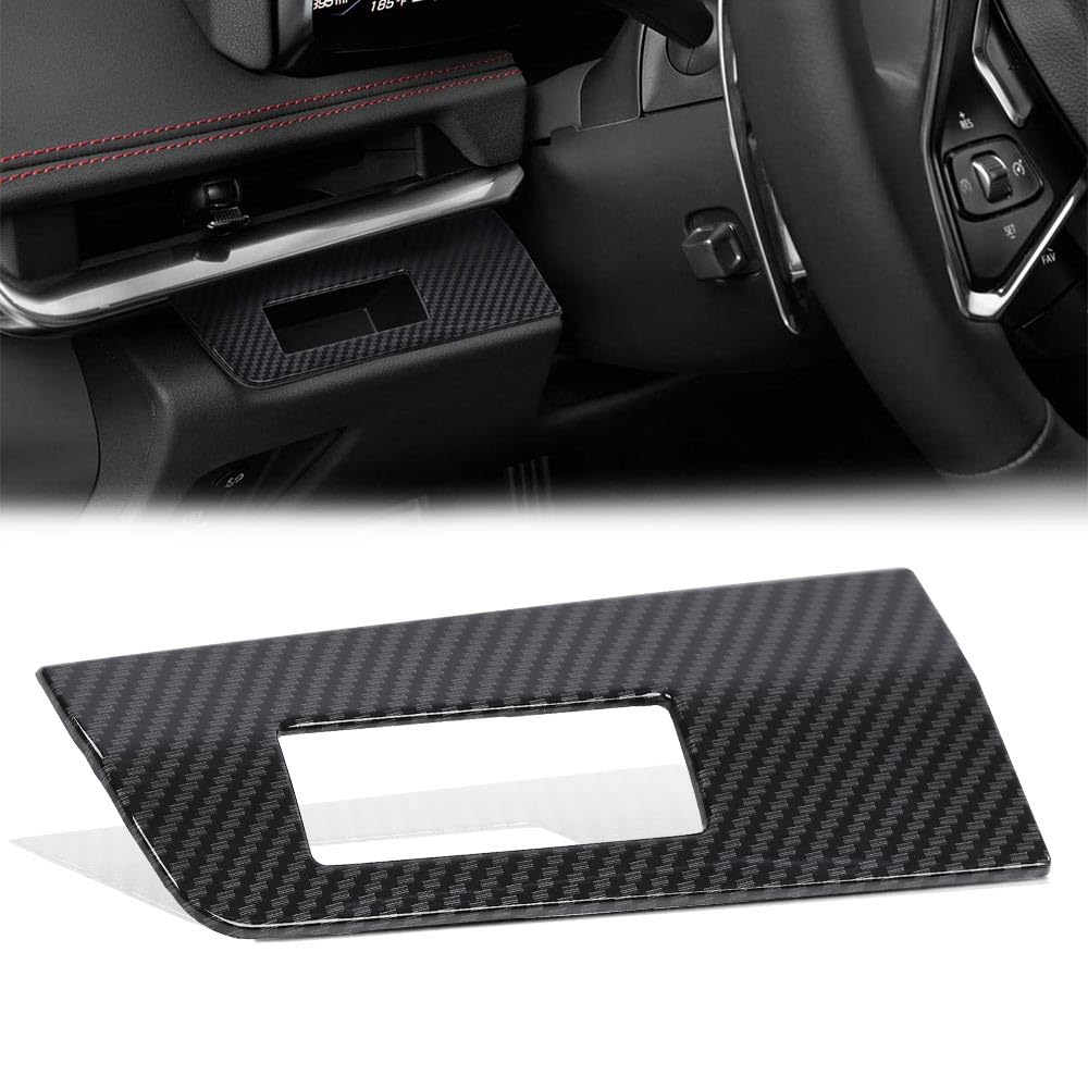 C8 Corvette Hydro-Carbon Fiber HUD Control Trim – Next-Gen Speed