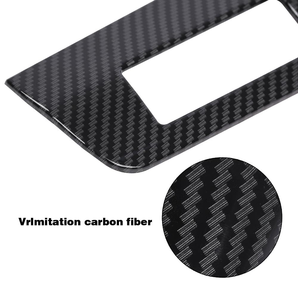 C8 Corvette Hydro-Carbon Fiber HUD Control Trim – Next-Gen Speed