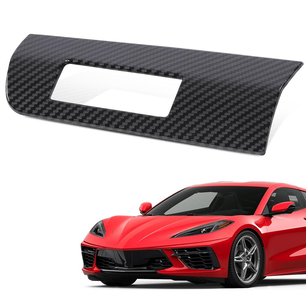 C8 Corvette Hydro-Carbon Fiber HUD Control Trim – Next-Gen Speed