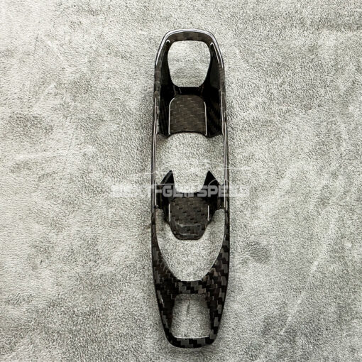 2020+ C8 Corvette Carbon Fiber Transmission Control PRND Trim Cover Kit ...