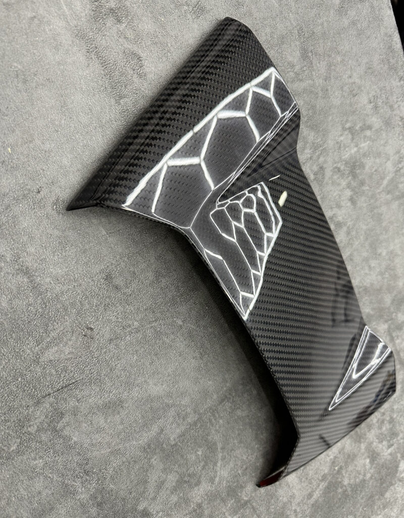 2020-24 C8 Corvette Carbon Fiber Upper Waterfall Cover (Coupe ...