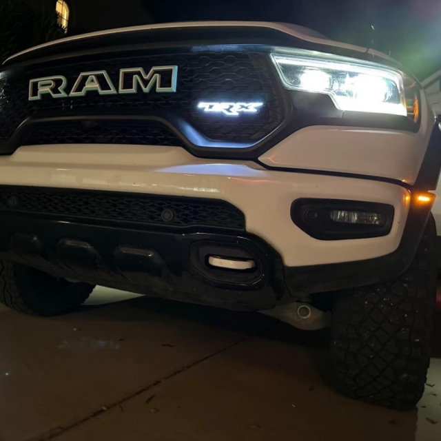2010 - 22 Ram RGB Illuminated TRX Logo | Lighting Trendz - Next-Gen Speed