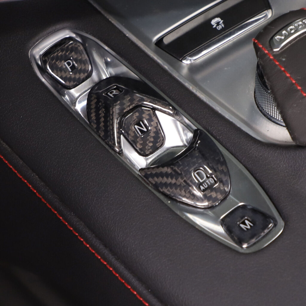 2020-24 C8 Corvette Carbon Fiber Transmission Control Button Covers ...