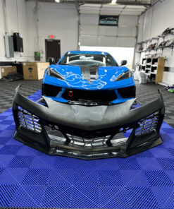 2020 - 24 C8 Corvette Stingray to Z06 Style Front Bumper Conversion Kit ...