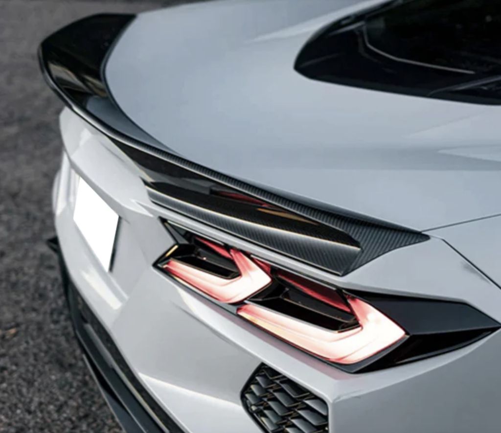 Elevate Your C8 Corvette with the New Ducktail Style Spoiler – A Fusion ...