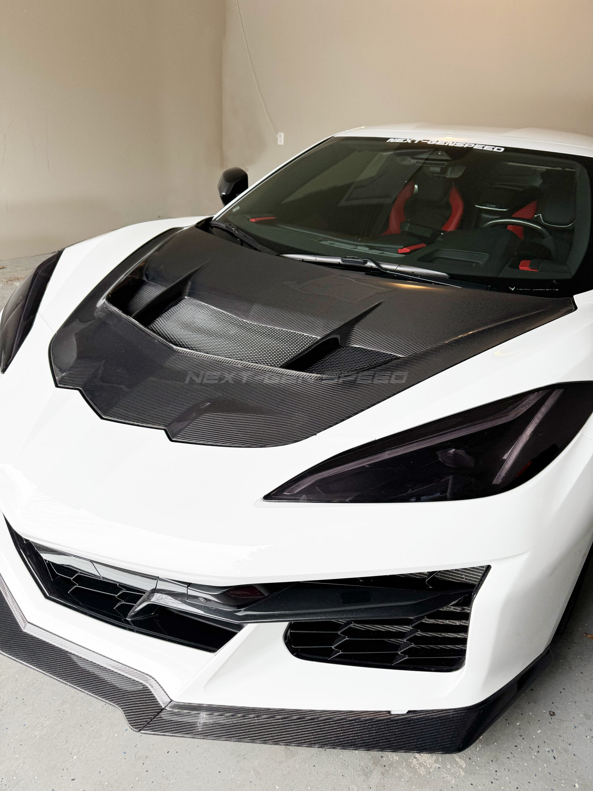 C8 Corvette ZR1 Style Hood - Next-Gen Speed