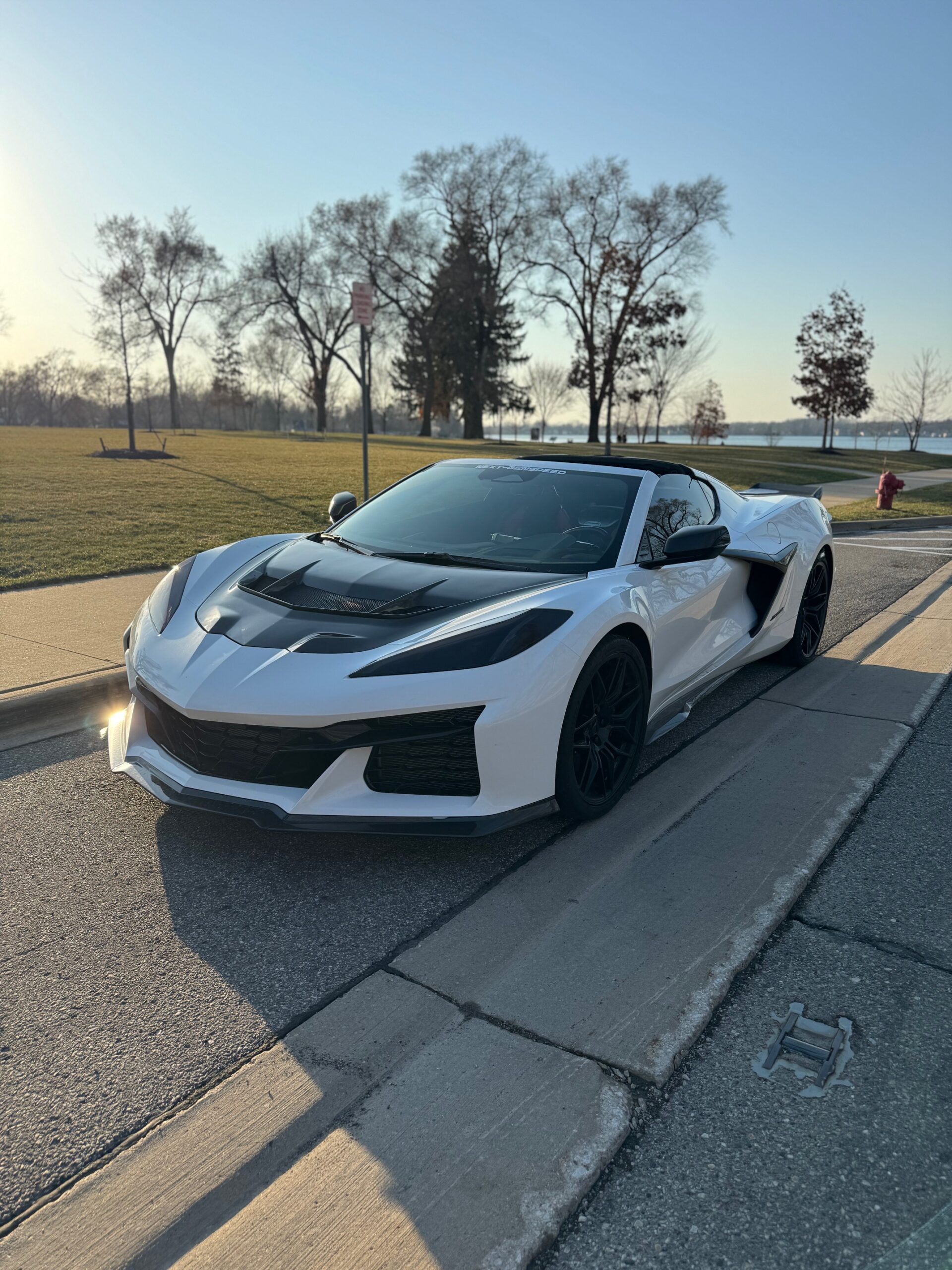 C8 Corvette ZR1 Style Hood - Next-Gen Speed
