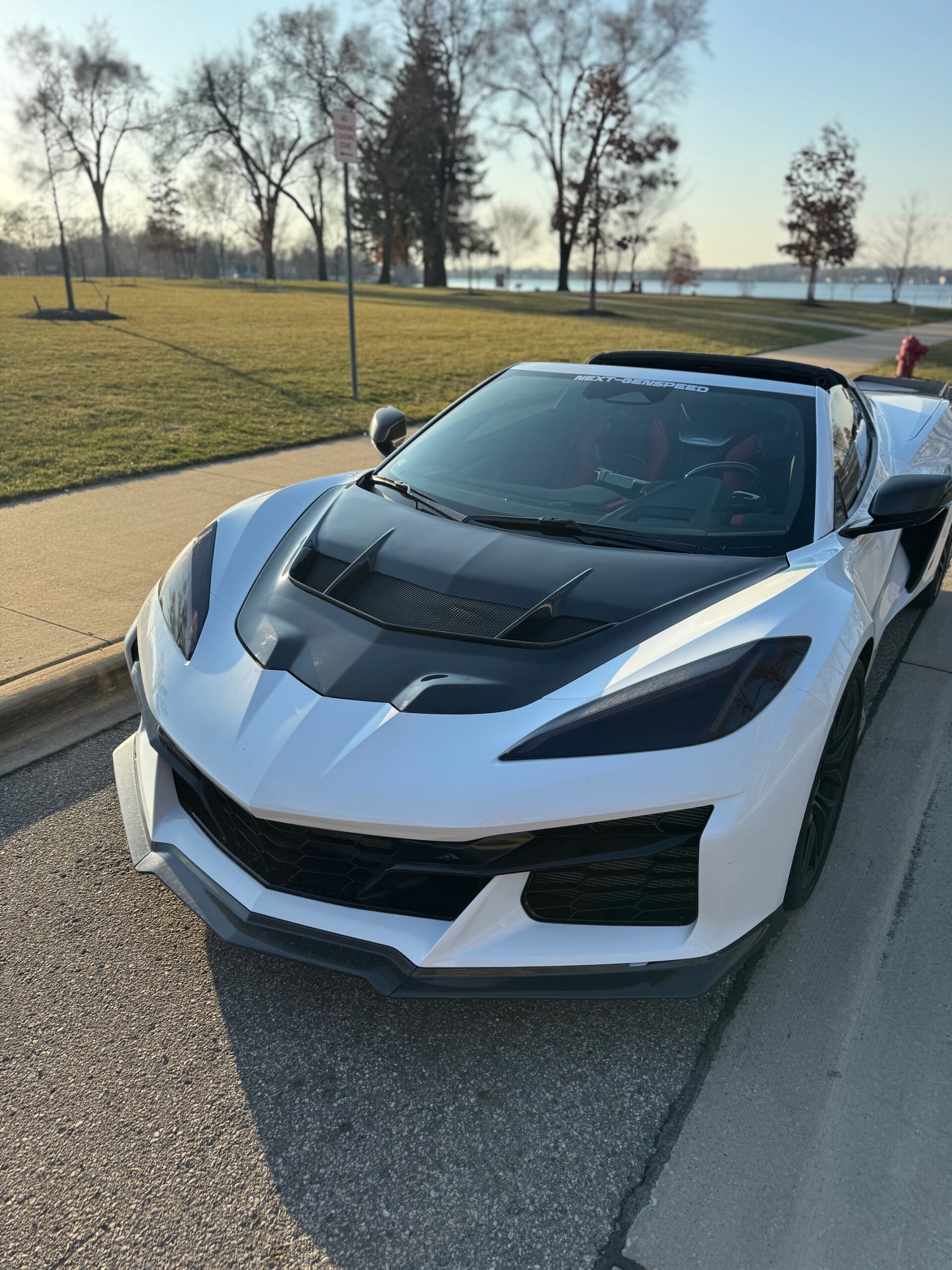 C8 Corvette ZR1 Style Hood - Next-Gen Speed